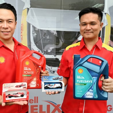 Shell unveils a high-speed motorsport car collection Exclusively at ...